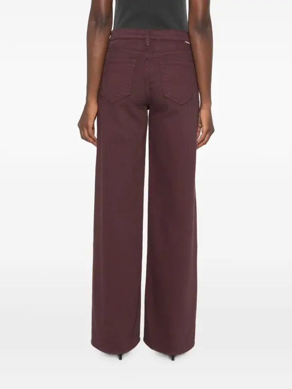 MOTHER Wide-leg Denim Jeans