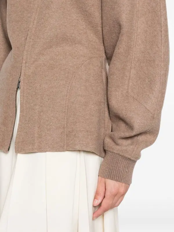 Max Mara Wool Sweatshirt - Beige