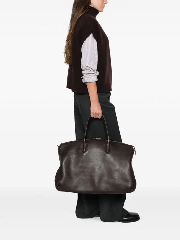 Borsalino Leather Tote Bag