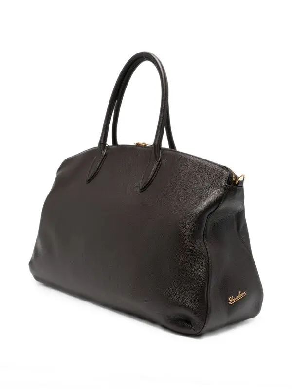 Borsalino Leather Tote Bag