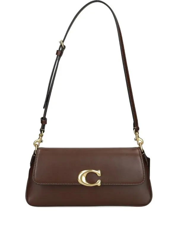 COACH Jet Leather Shoulder Bag
