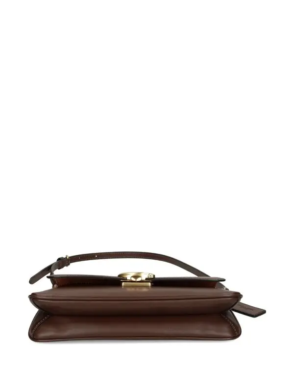 COACH Jet Leather Shoulder Bag
