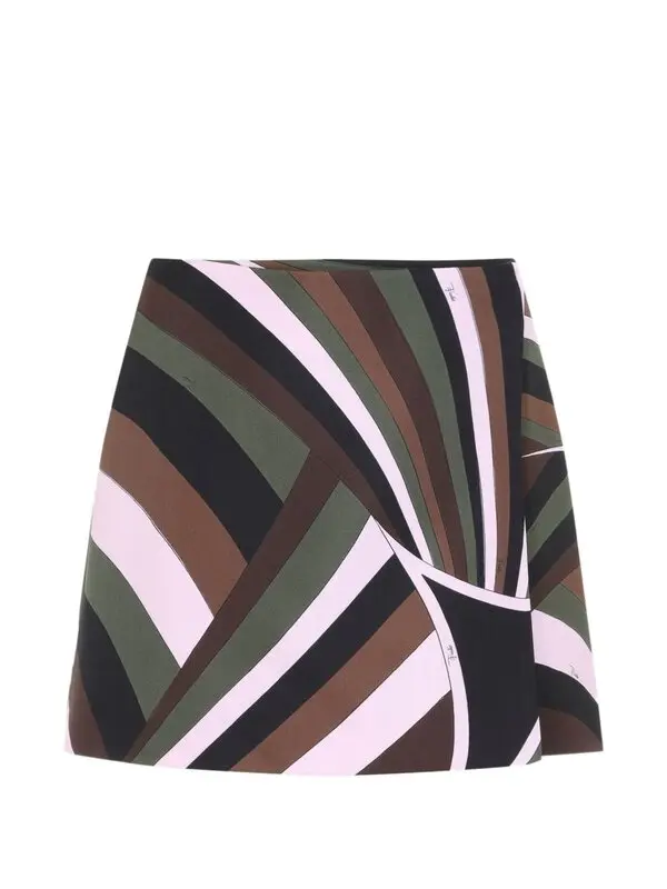 Emilio Pucci Printed Mini Skirt