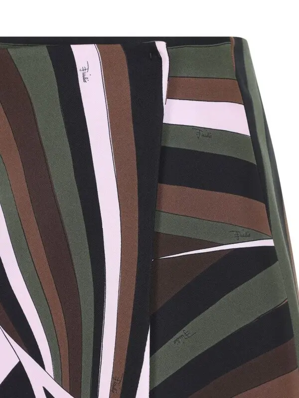 Emilio Pucci Printed Mini Skirt