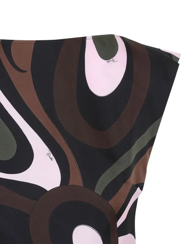 Emilio Pucci Printed Silk Top