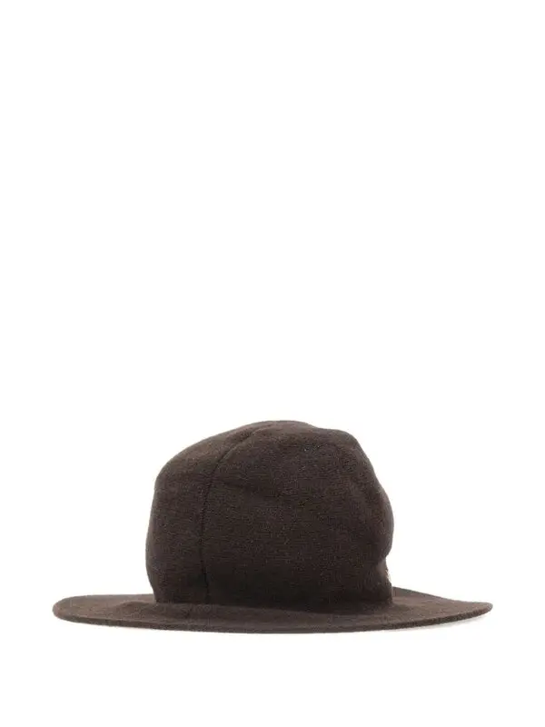 Borsalino Angelina Wool Blend Cloche - Brown