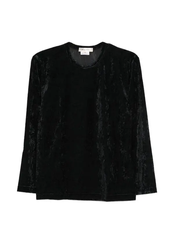 Comme Des Garçons Crinkled Texture Sweater