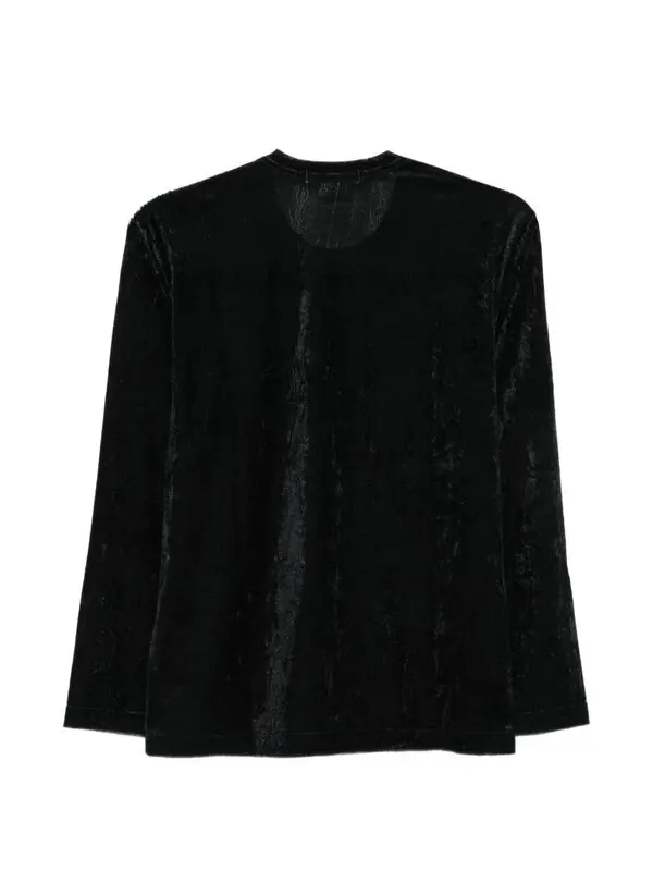 Comme Des Garçons Crinkled Texture Sweater