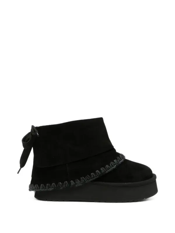 Mou Platform Wool Boots