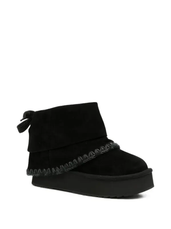 Mou Platform Wool Boots