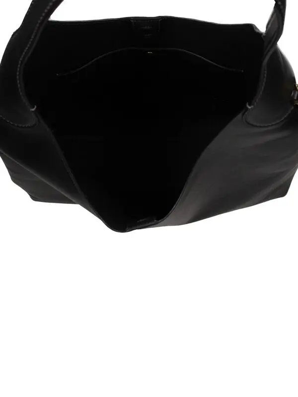 COACH Brooklyn 39 Leather Hobo Bag - Black