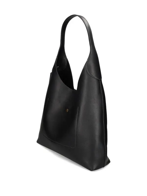 COACH Brooklyn 39 Leather Hobo Bag - Black