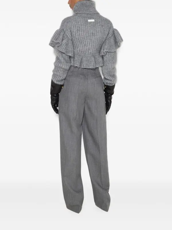 Elisabetta Franchi Wool Blend Turtle-neck Sweater