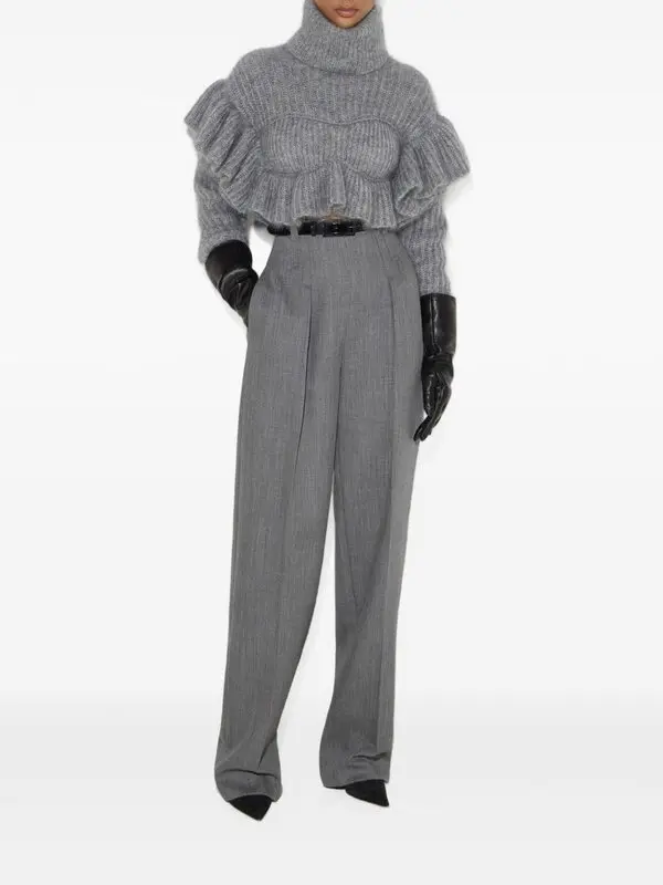 Elisabetta Franchi Wool Blend Turtle-neck Sweater