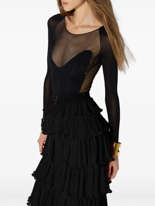 Elisabetta Franchi Long-sleeves Bodysuit