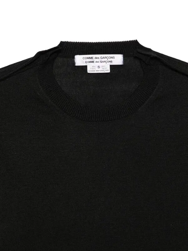 Comme Des Garçons Wool Blend Sweater