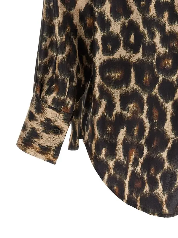 Alberto Biani Printed Silk Shirt