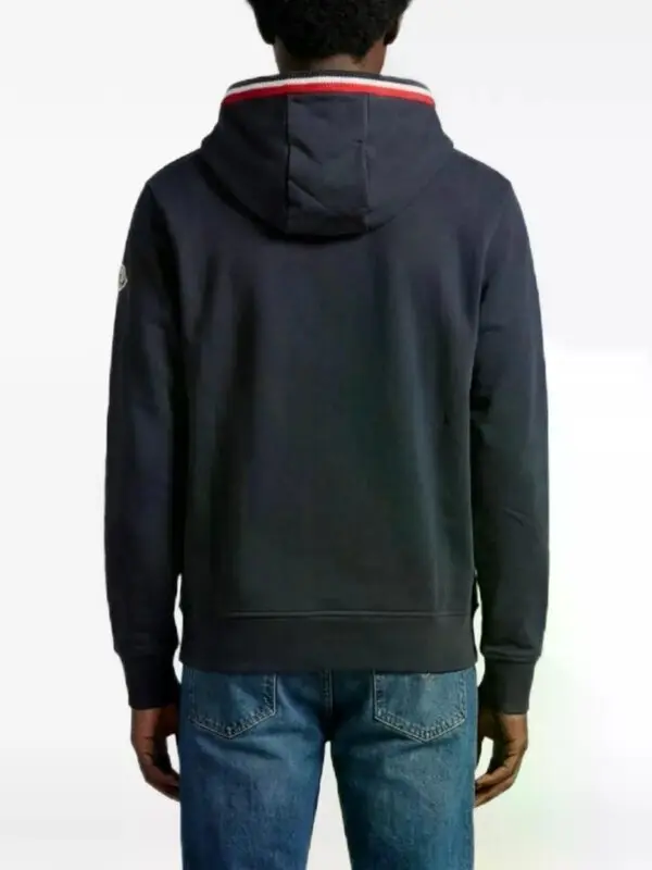 Moncler Tricolour-detail Hoodie