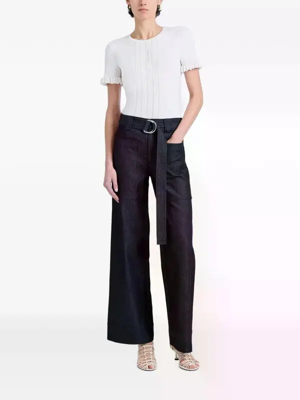 Proenza Schouler White Label Lina Belted Trousers
