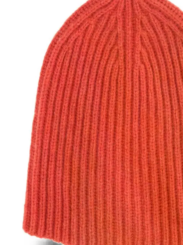 UMIT BENAN Murray Ribbed-knit Beanie Hat - Red