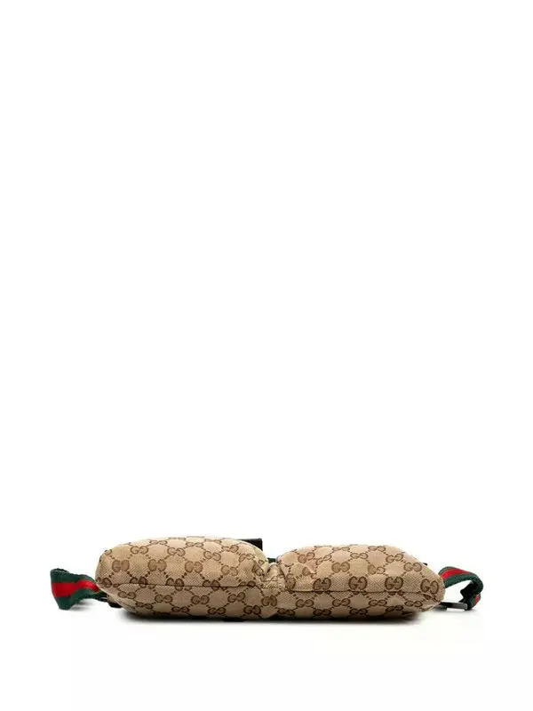 Gucci 2000-2015 Gg Canvas Web Double Pocket Belt Bag