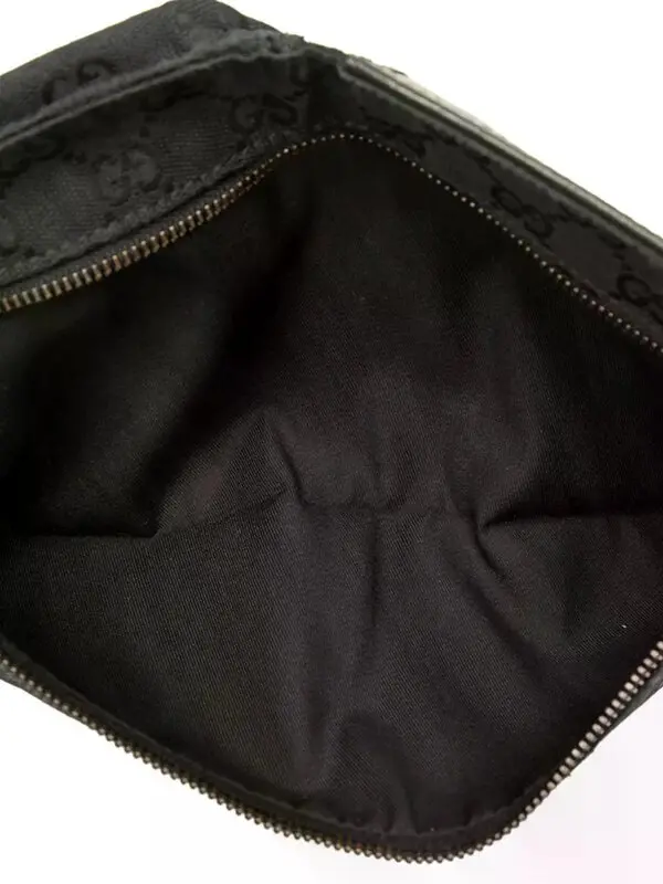 Gucci 2000-2015 Gg Canvas Double Pocket Belt Bag