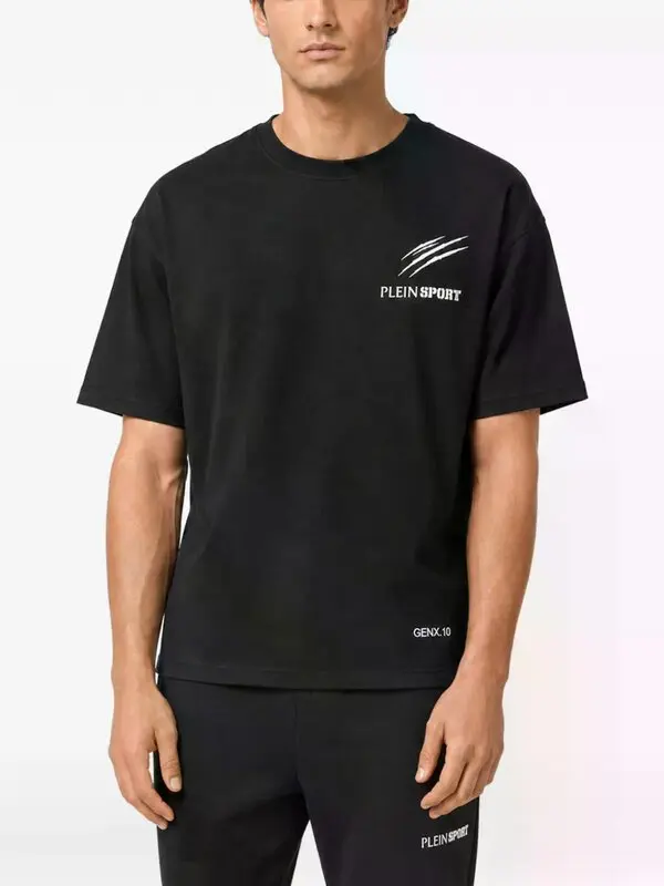 PLEIN SPORT Logo-print T-shirt