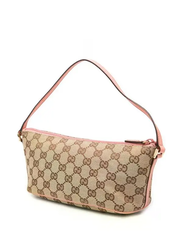 Gucci 2000-2015 Gg Canvas Boat Shoulder Bag