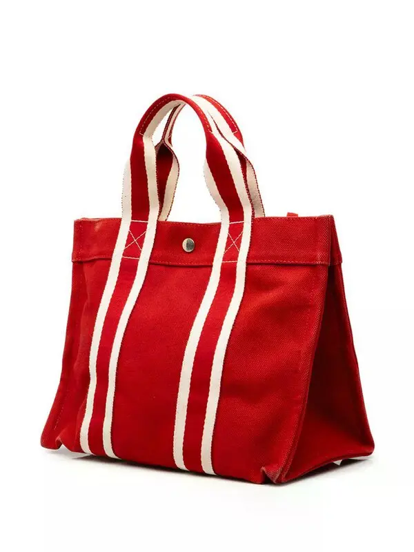 Hermès 1990-2010 Canvas Fourre Tout Pm Tote Bag