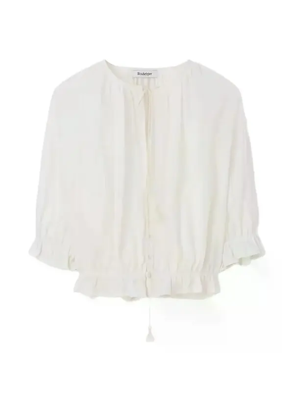 Rodebjer Perla Plissé Blouse