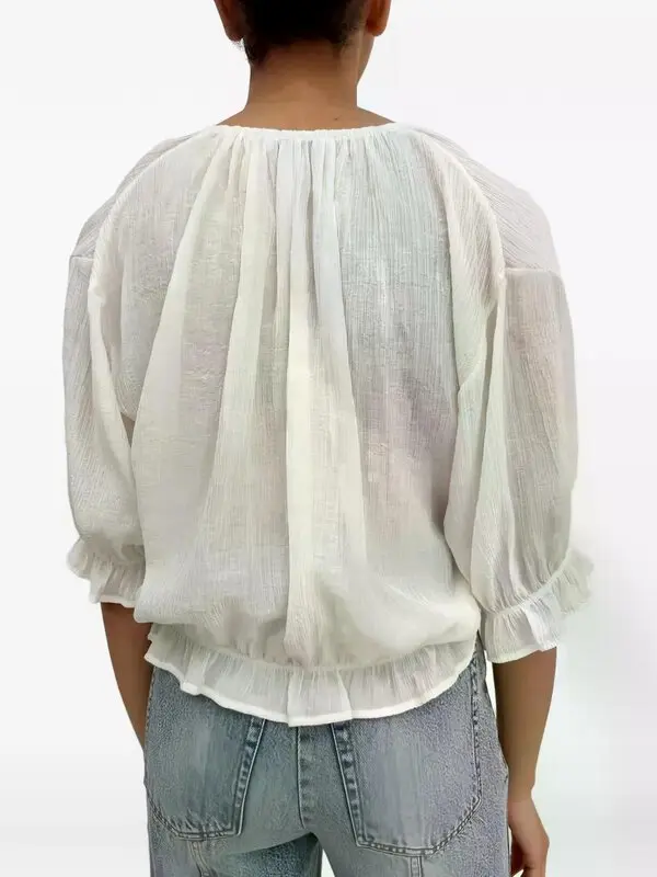 Rodebjer Perla Plissé Blouse