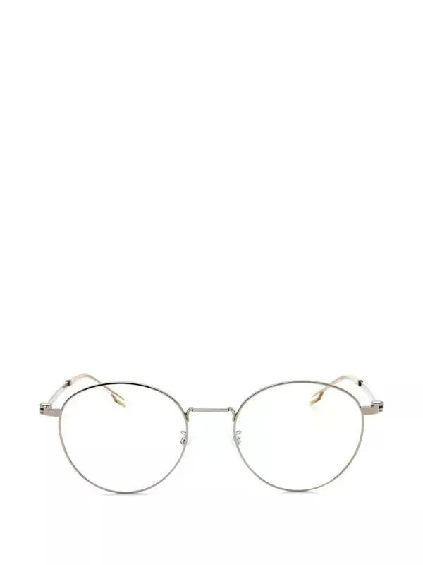 BOSS Round-frame Glasses - Silver