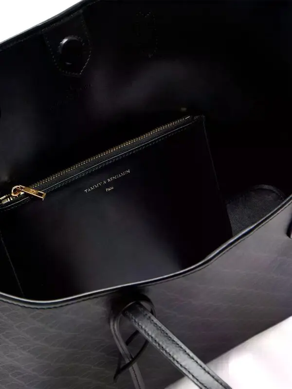 TAMMY & BENJAMIN Monogram-print Shoulder Bag