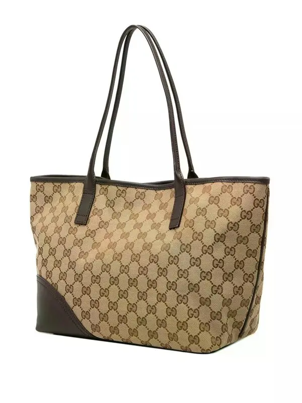 Gucci 2000-2015 Gg Canvas New Britt Tote Bag