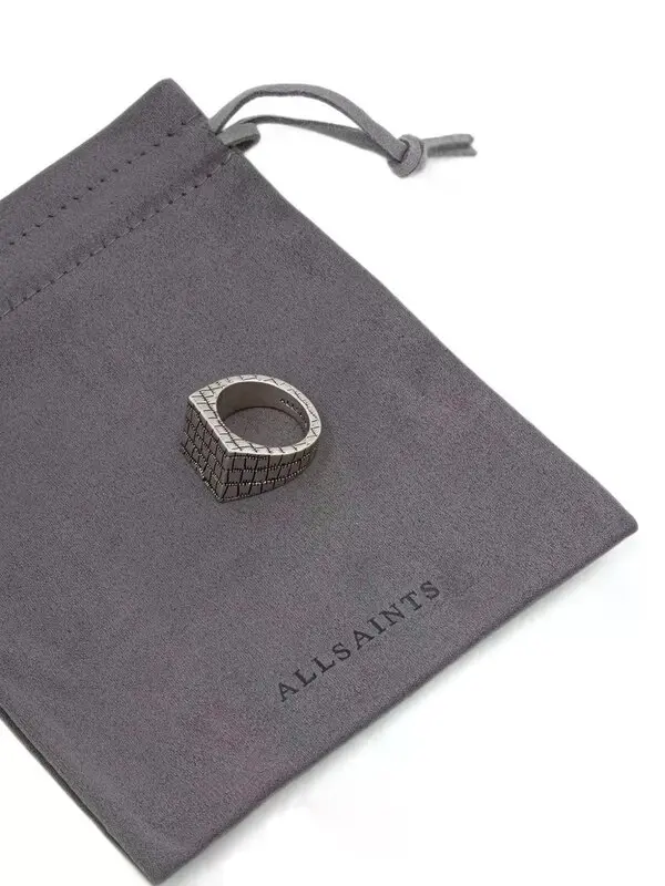 ALLSAINTS Etched Signet Rings