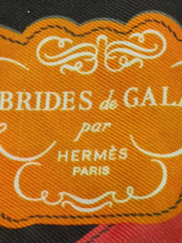Hermès Brides De Gala Twilly Scarf