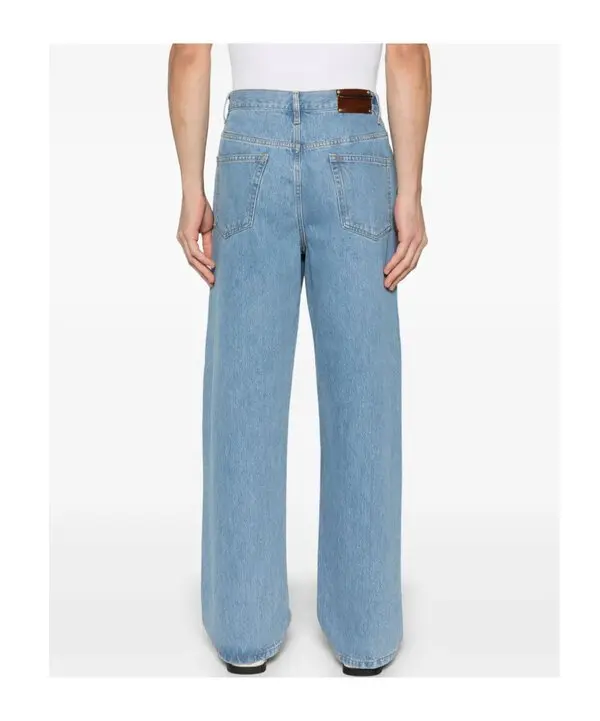 Dries Van Noten Pine Wide-leg Jeans