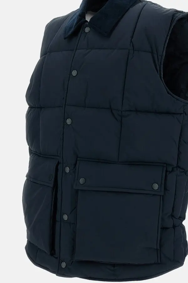 A.p.c. Jimmy Gilet Trapuntato Imbottito
