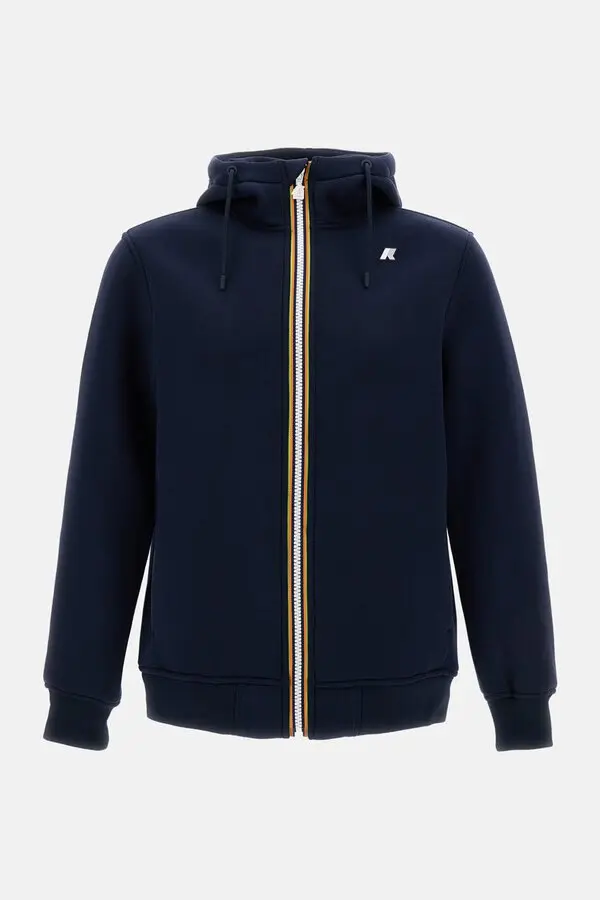 K-WAY Felpa Con Zip Rainer Spacer
