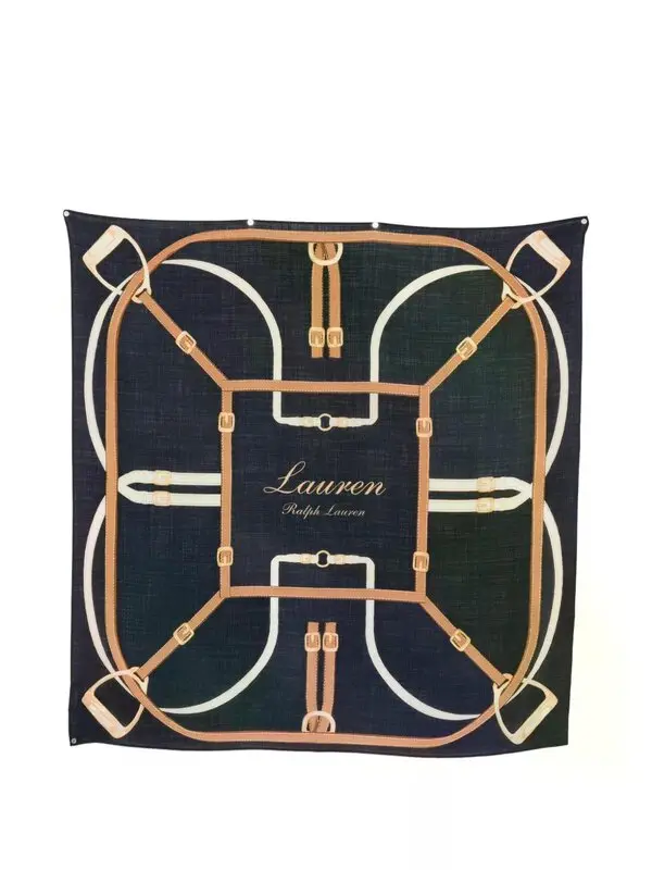 Ralph Lauren Equestrian-print Scarf