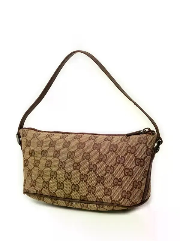 Gucci 2000-2015 Gg Canvas Boat Shoulder Bag