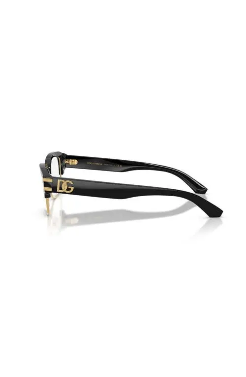 Dolce & Gabbana 54mm Square Optical Glasses