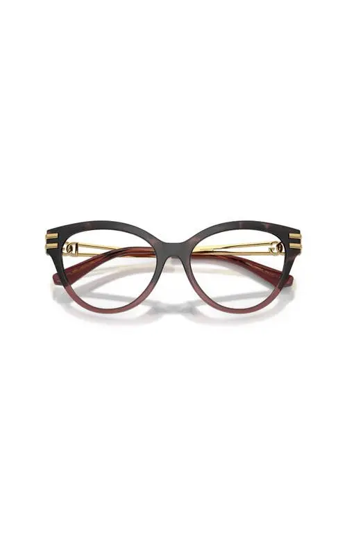 Dolce & Gabbana 54mm Cat Eye Optical Glasses