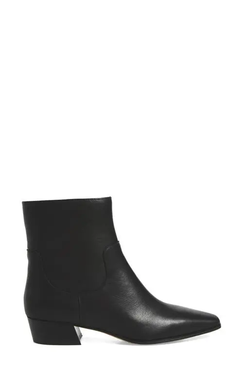 Vince Camuto Pertula Leather Bootie - Black