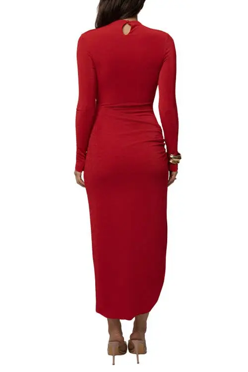 JLUXLABEL Last Light Slinky Midi Dress