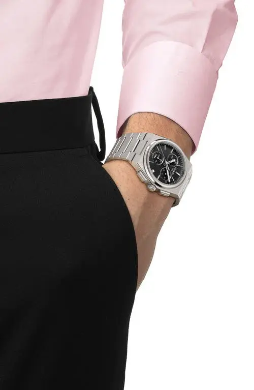 TISSOT Prx Chronograph Bracelet Watch
