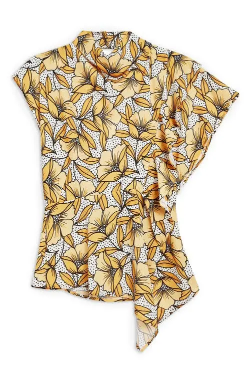 Topshop Ruffle Blouse