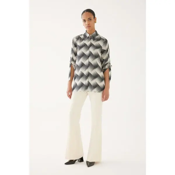 EXQUISE Printed Viscose Shirt