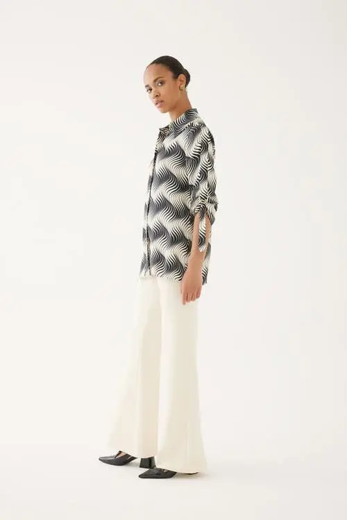 EXQUISE Printed Viscose Shirt