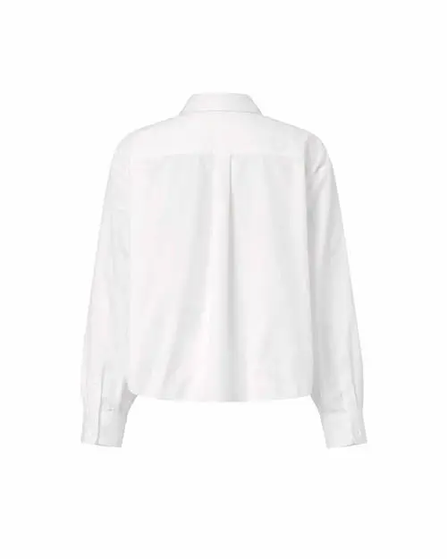 THEO THE LABEL Rhapso Blousant Shirt - White